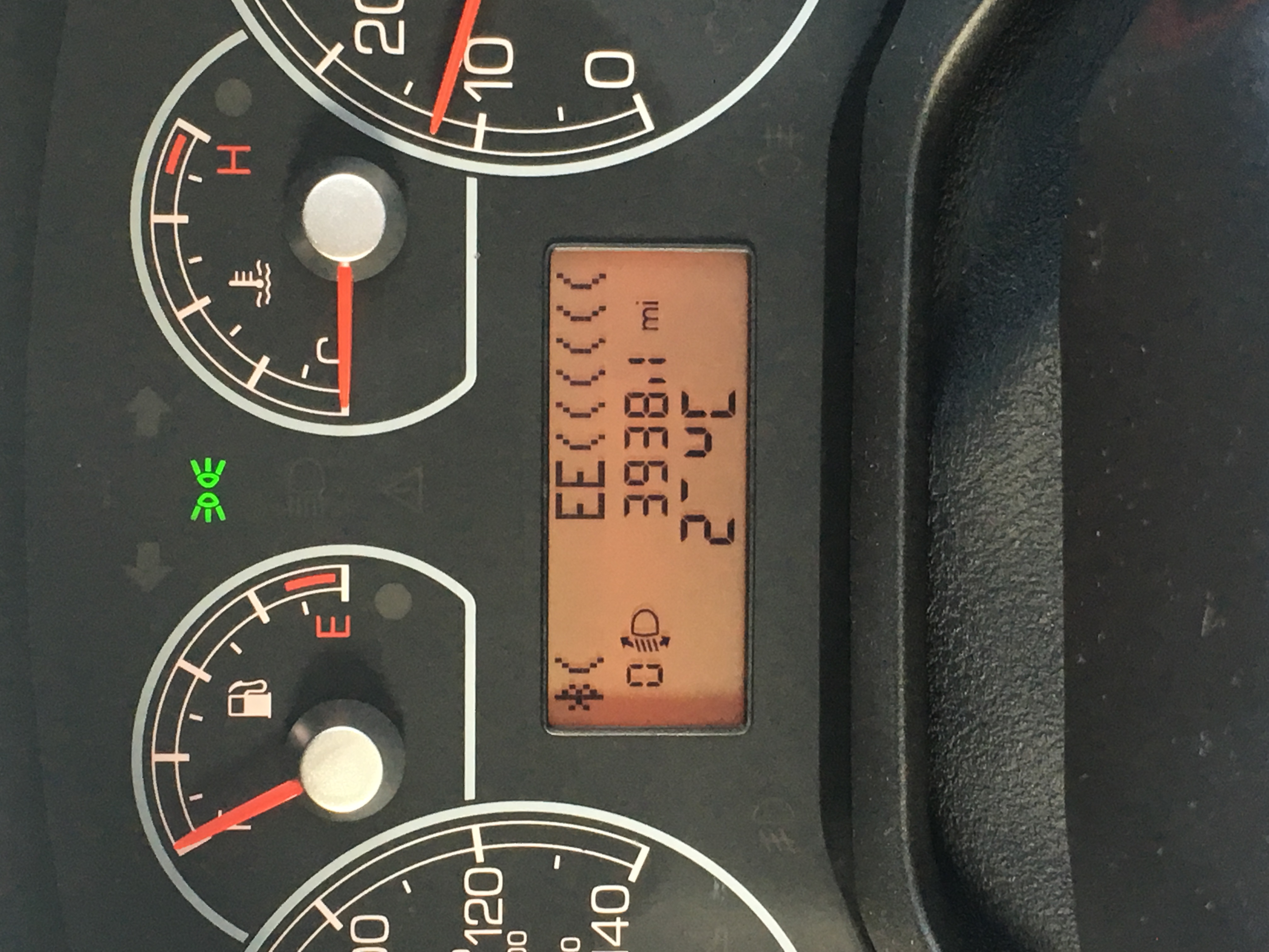 Fiat punto dashboard display store