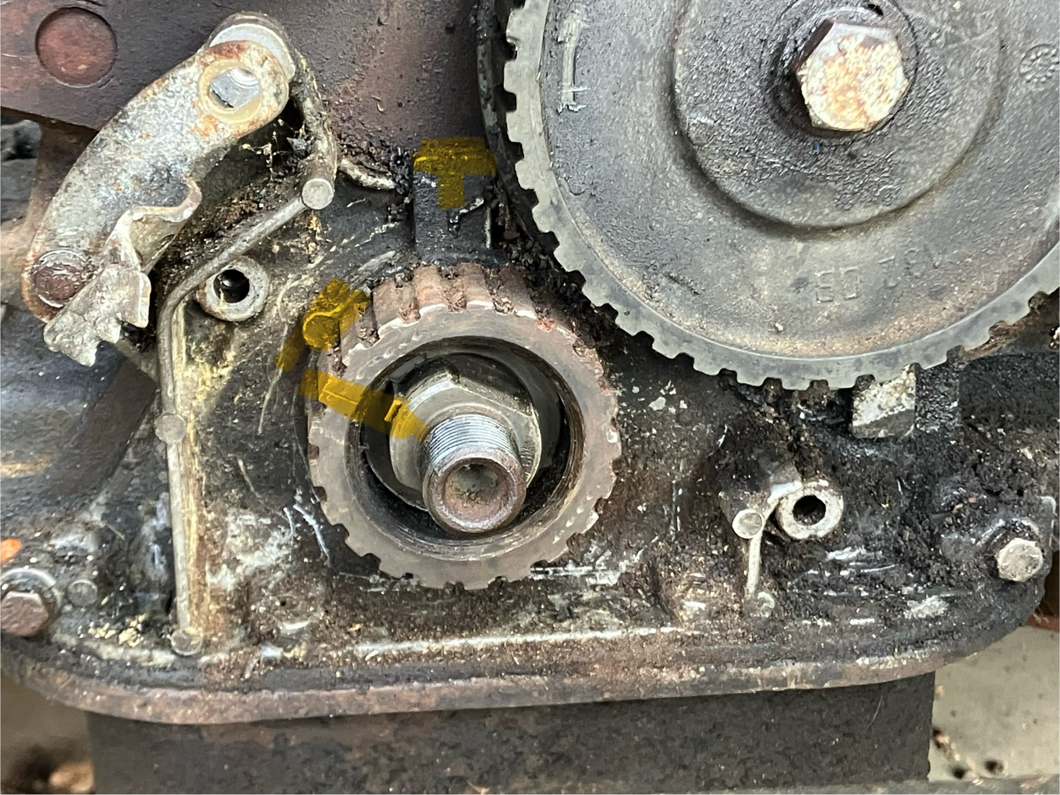 Crank timing mark | FIAT 124 Spider (Classic) | The FIAT Forum