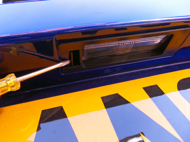 Fiat punto number plate light store