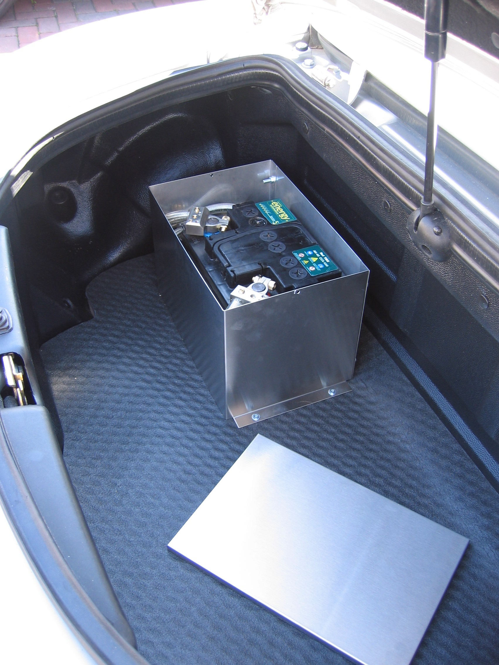 Battery relocation mod finished | The FIAT Forum